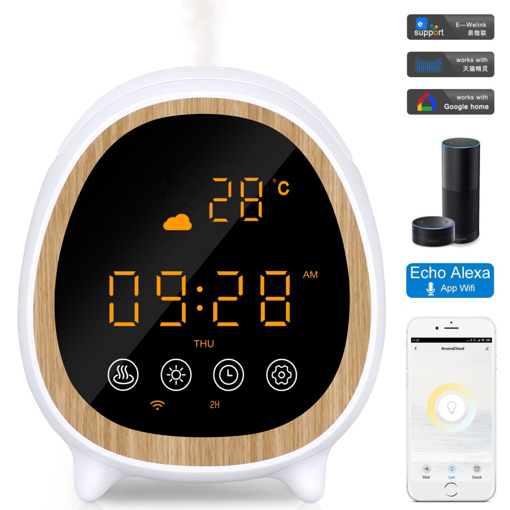 ساعة ذكية مع معطر جو و مرطب - eplus store