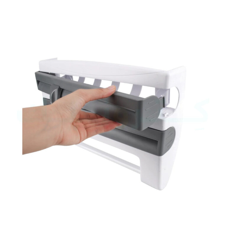 حامل المناديل الورقية والقصدير ونايلون التغليف وعلب البهارات 4 في 1 - eplus store